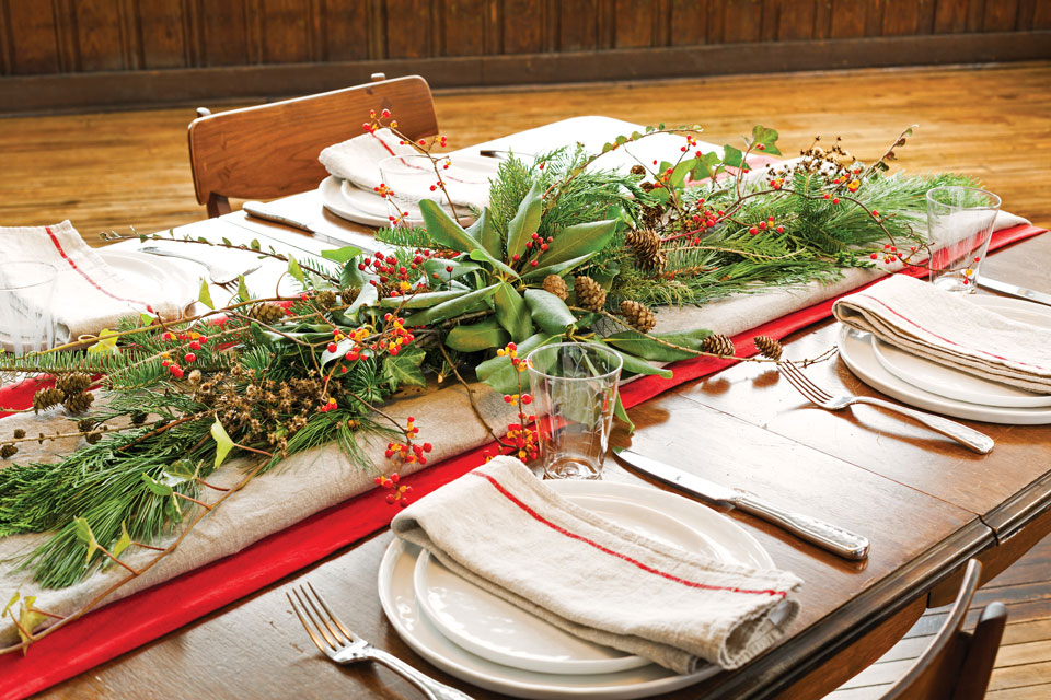 How To: Make a Foraged Table Garland