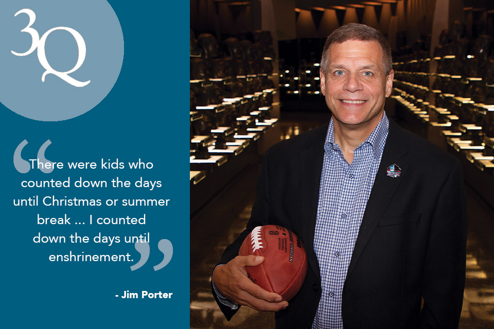 Talking Football with Hall of Fame President Jim Porter