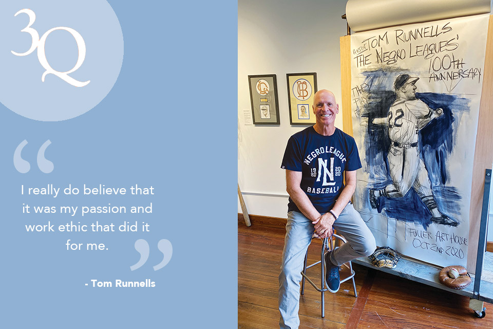 Tom Runnells Turns His Passion for Baseball Into Art