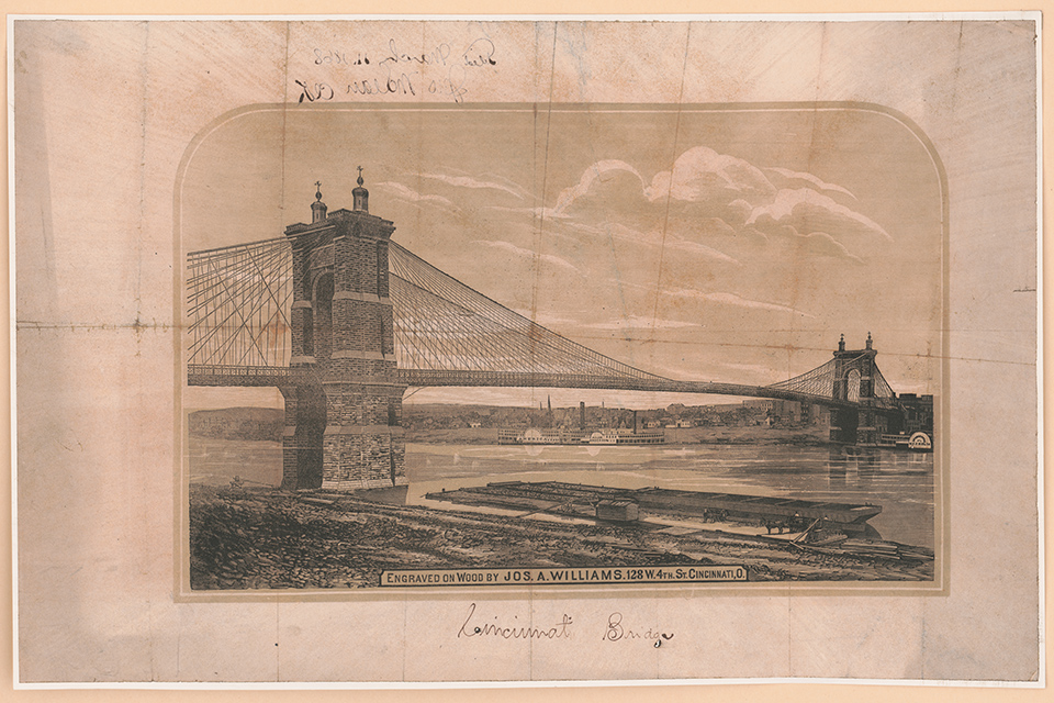 John A. Roebling and Cincinnati’s Famous Bridge