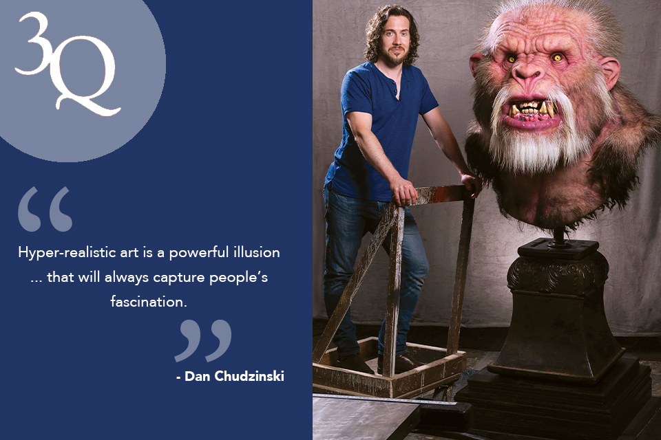 Artist Dan Chudzinski Takes Bigfoot to the Moon