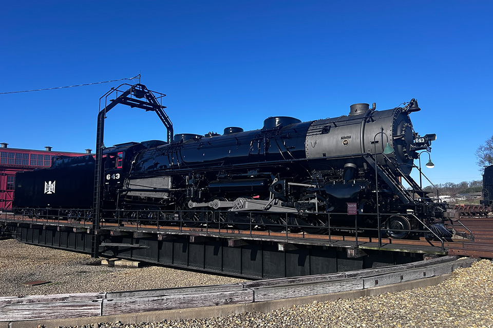 Age of Steam Roundhouse Museum Debuts a World War II-Era Train
