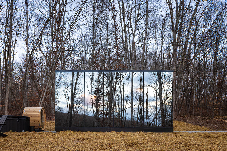 Book a Stay at These Mirrored Cabins in the Hocking Hills