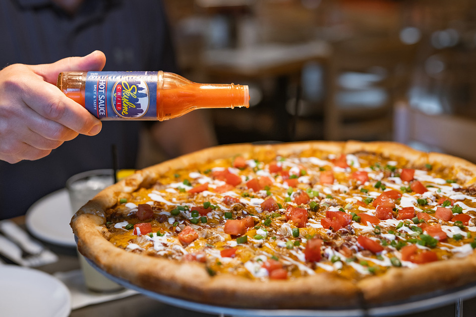 Where to Get a Skyline Chili Pizza