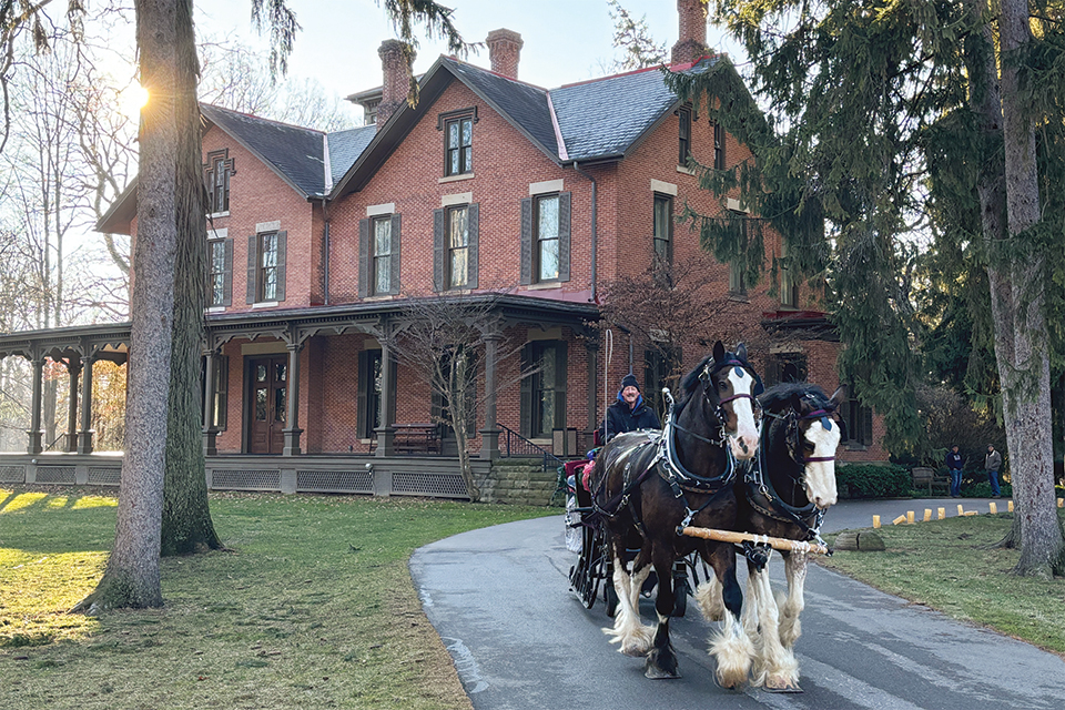 Take a Holiday Ride Through History at Spiegel Grove