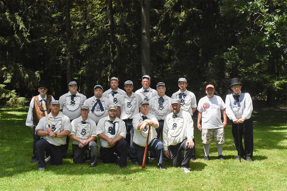 See the Spiegel Grove Squires Play Vintage Base Ball in Fremont