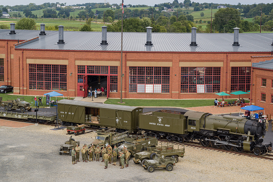 Age of Steam Roundhouse Museum Brings World War II History to Life