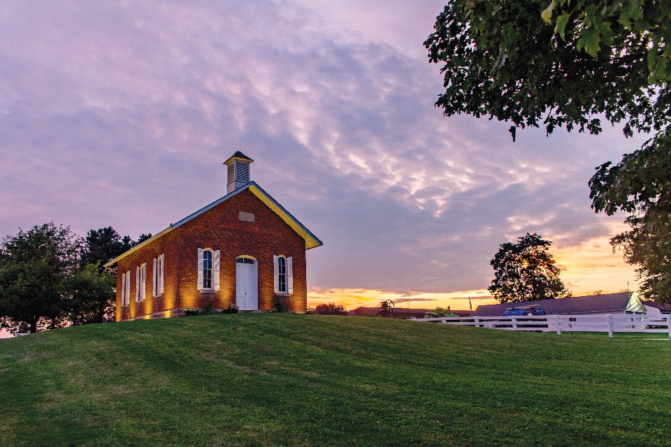 This One-Room Schoolhouse Preserves Late 1800s Classroom Life